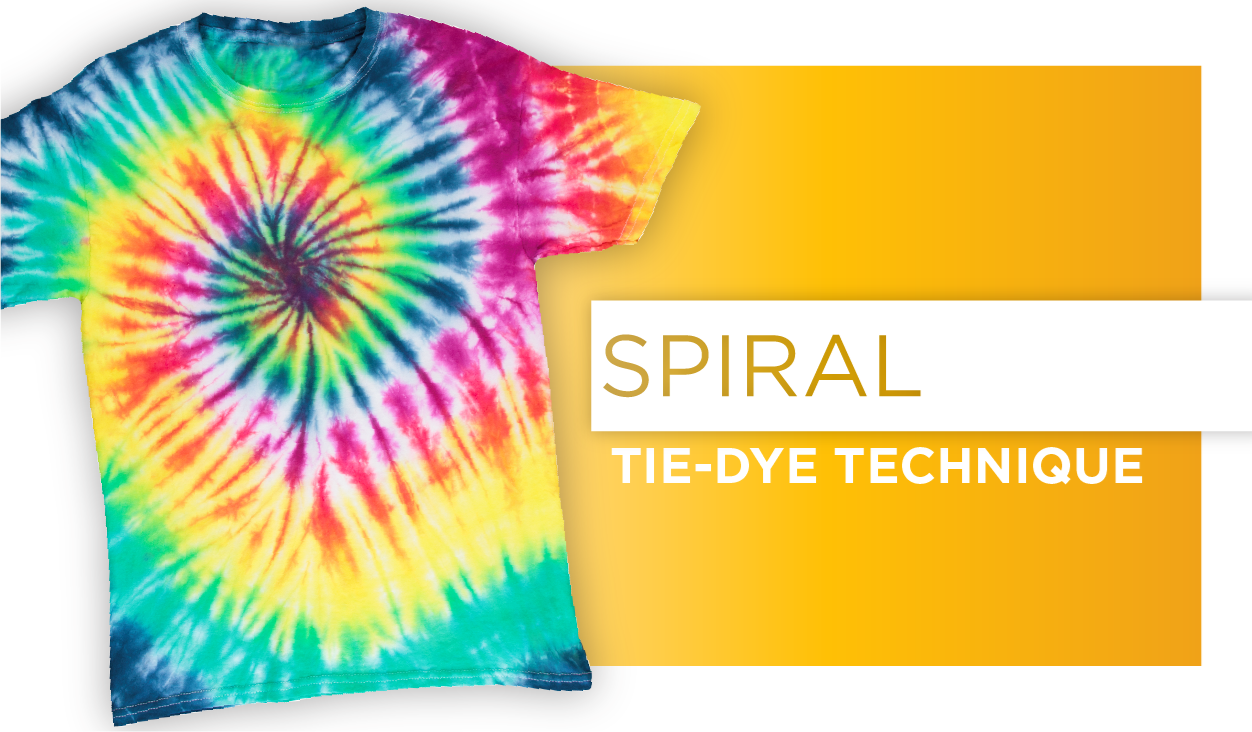 Spiral Tie dye Technique Tie Dye Your Summer