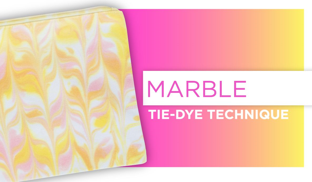 Marbling tie dye technique | Tie Dye Your Summer